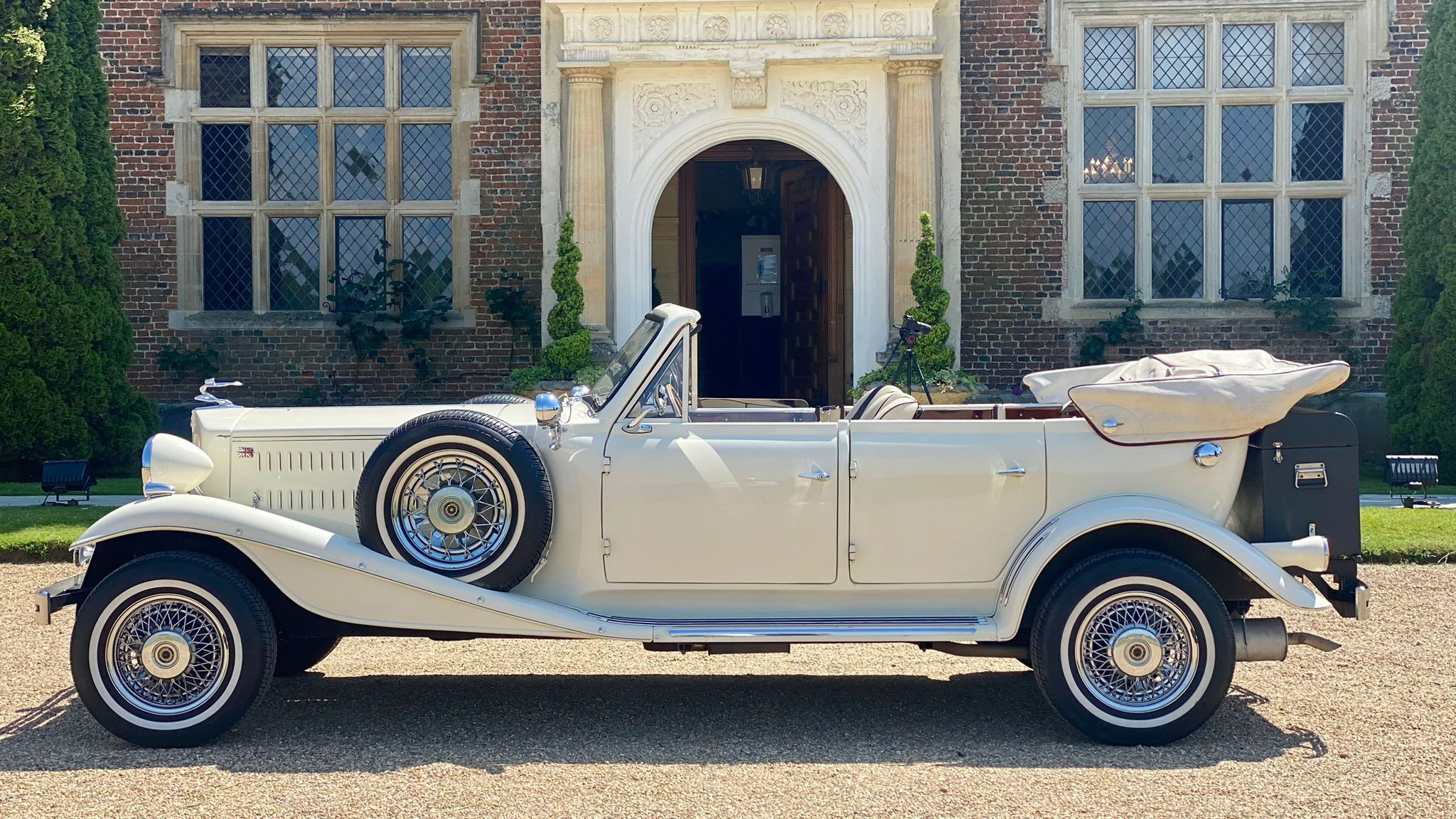 Vintage Beauford 4-Door Convertible for hire in London