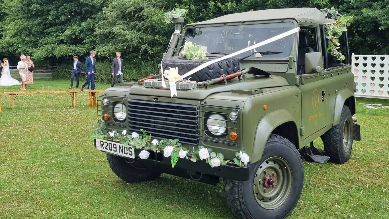 Classic Landrover Defender 90 - Military Vehicle