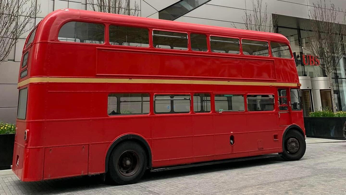 Red Double Decker 72-seater Routemaster Bus for Hire