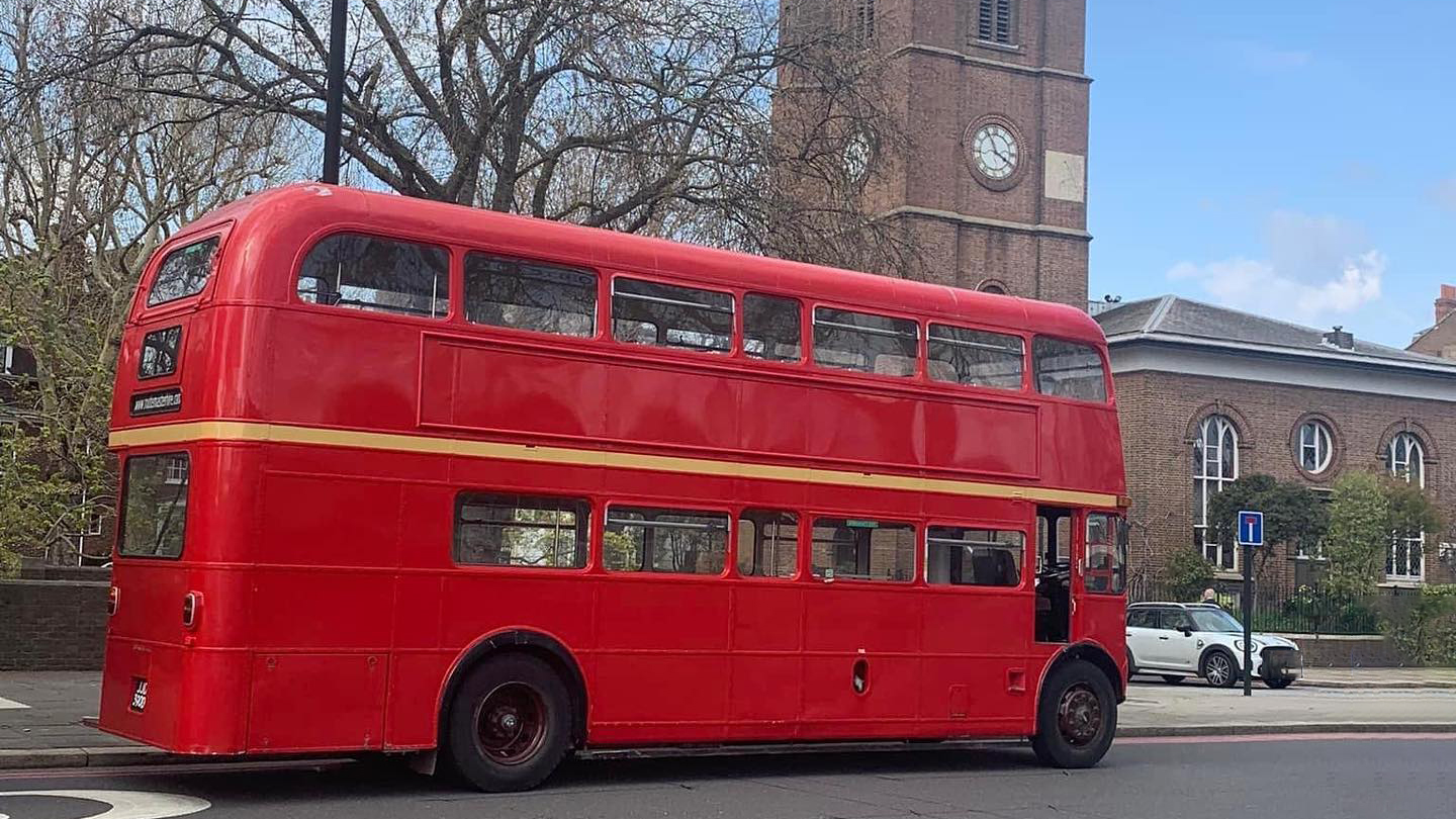 72-seats Red Routemaster Wedding bus for Hire