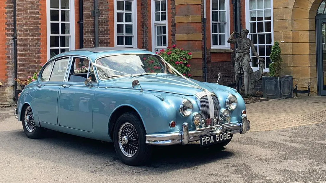 Classic Daimler 250 V8 Wedding Car Hire in Croydon, Surrey and London