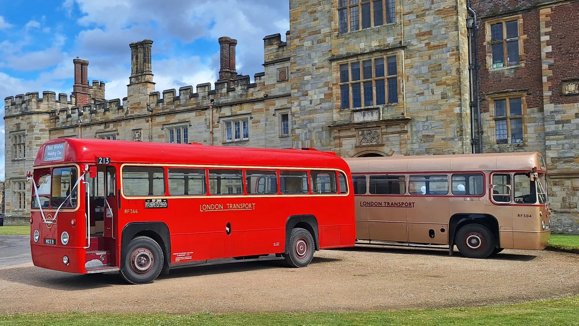 RF Single Decker Wedding Bus Hire Reading, Newbury, Berkshire