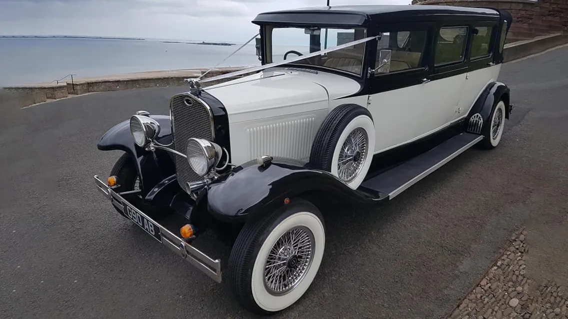 Newcastle-based vintage Bramwith Limousine for hire