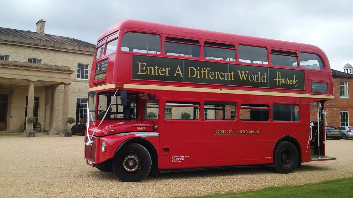 Vintage Double Decker Routemaster Wedding Bus