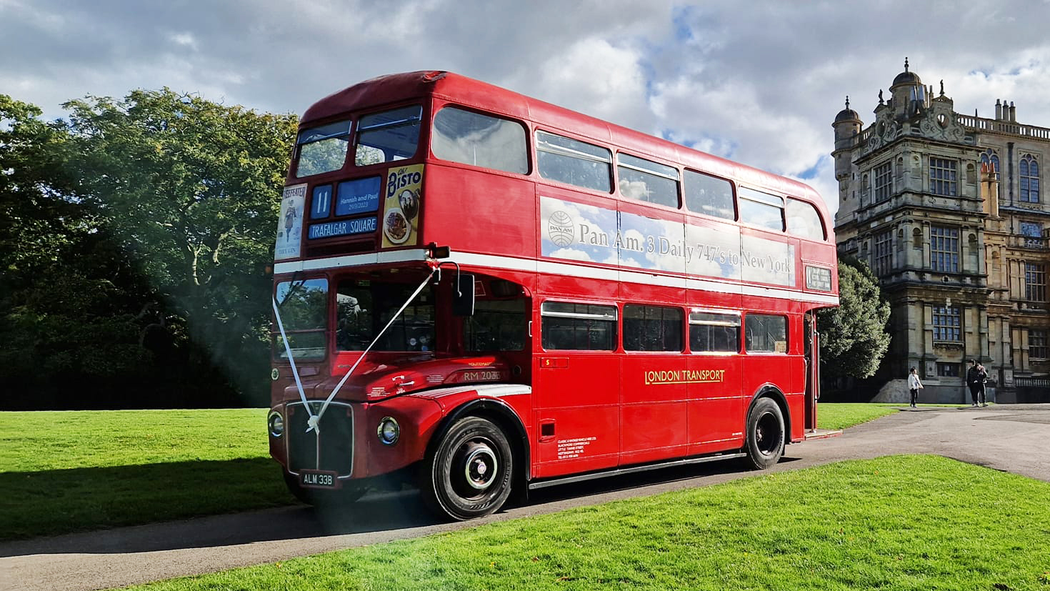 Vintage Double Decker Routemaster Wedding Bus