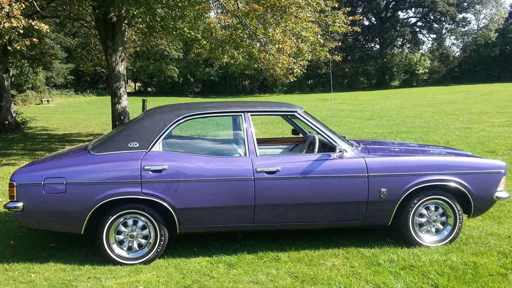 Classic Ford Cortina Wedding Car Hire Verwood, Dorset