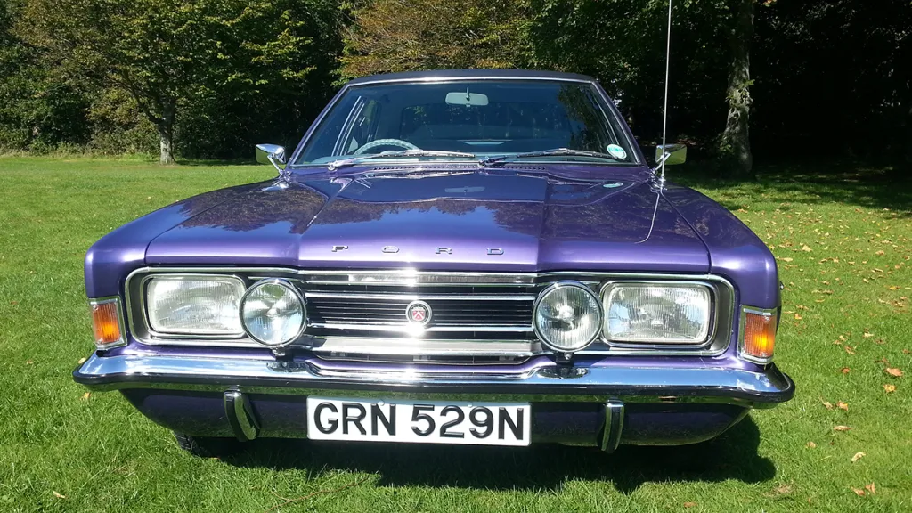 Classic Ford Cortina Wedding Car Hire Verwood, Dorset