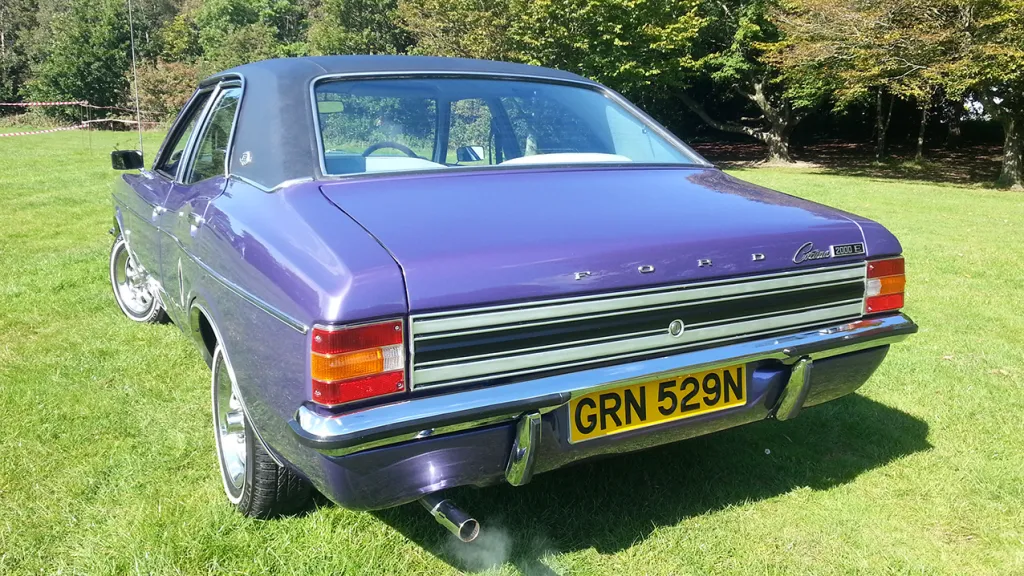 Classic Ford Cortina Wedding Car Hire Verwood, Dorset
