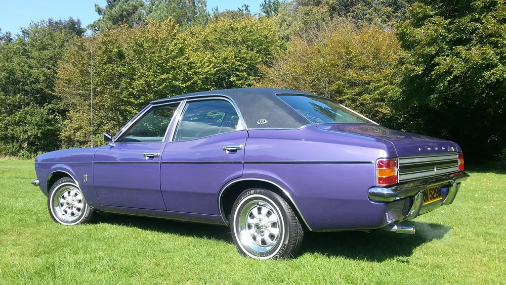 Classic Ford Cortina Wedding Car Hire Verwood, Dorset