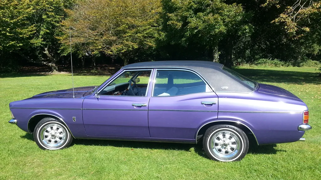 Classic Ford Cortina Wedding Car Hire Verwood, Dorset