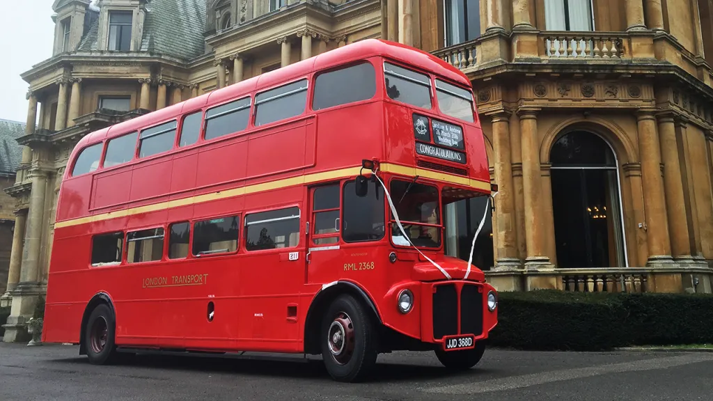 72 Seater Routemaster London Bus for Wedding Hire