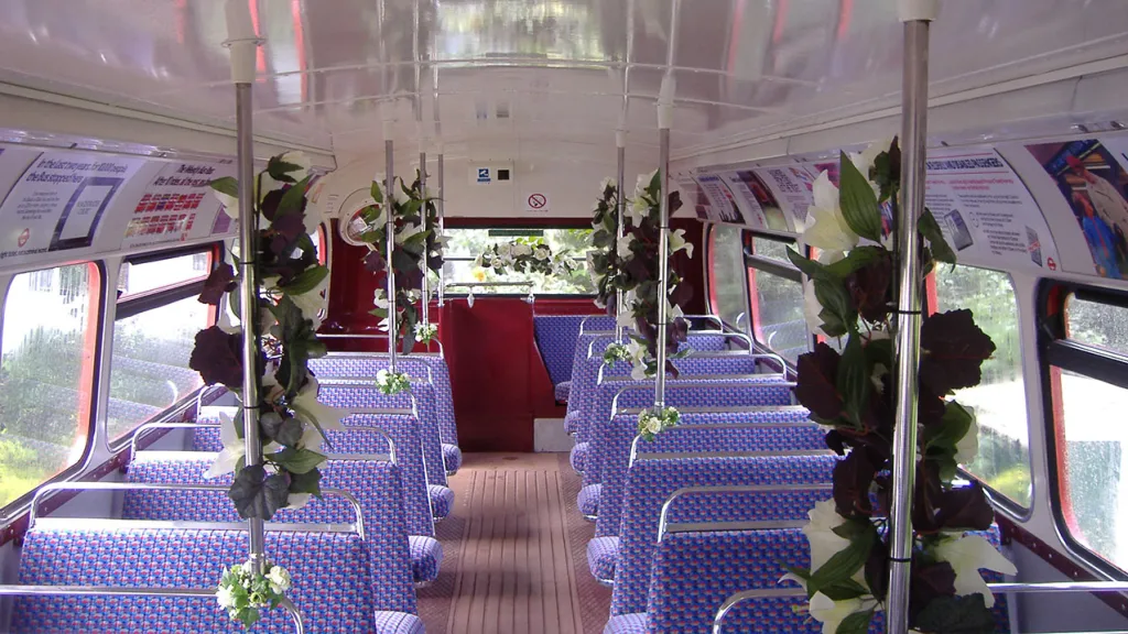 72 Seater Routemaster London Bus for Wedding Hire
