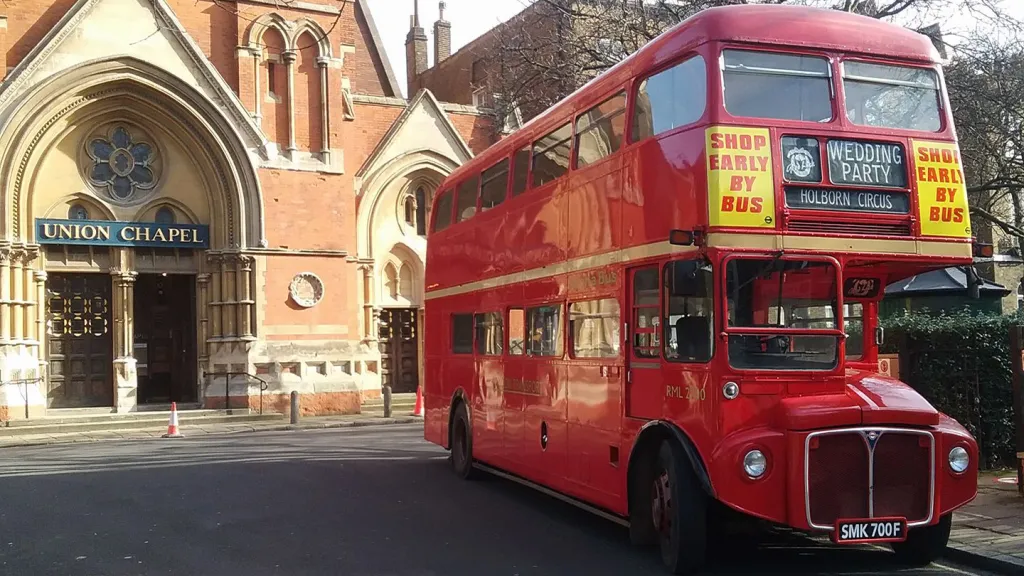 Routemaster London Bus available to Hire for Wedding