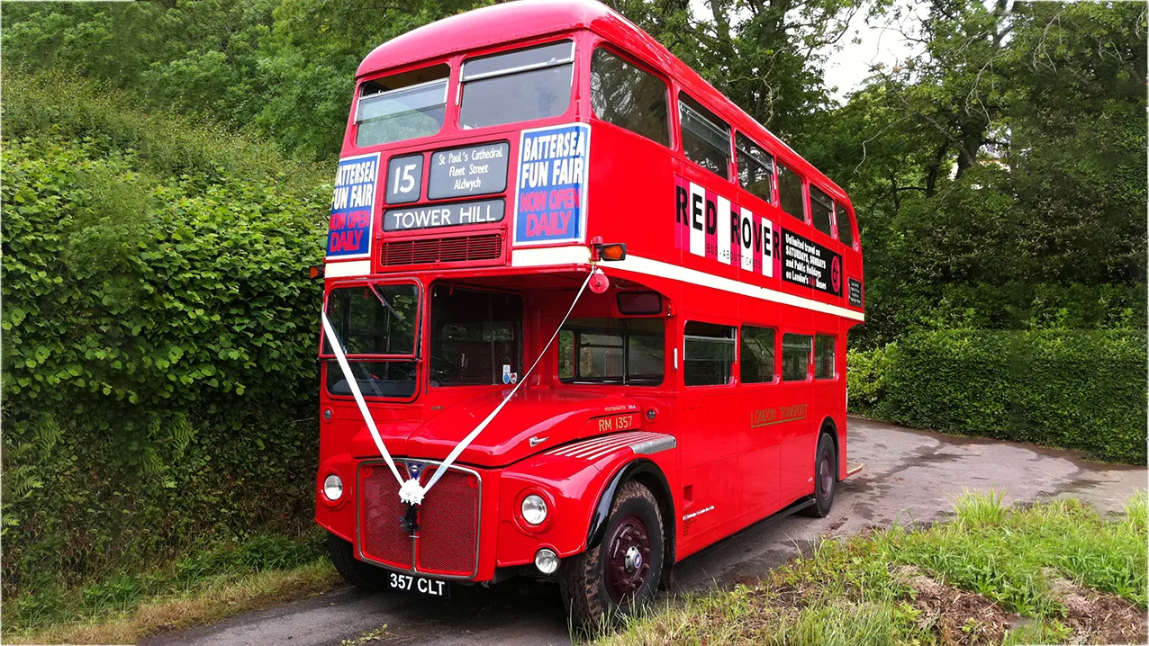 Classic 1962 Red London Routemaster Bus | Premier Carriage