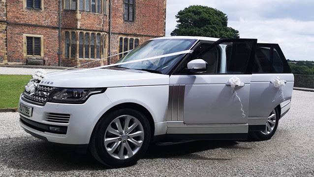 Range Rover Wedding Cars | Chauffeured Car Hire, Quote Now