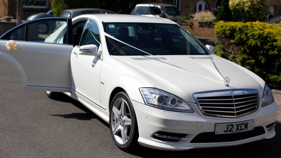 White Beauford Wedding Car Hire in Wiltshire, Bath and Bristol