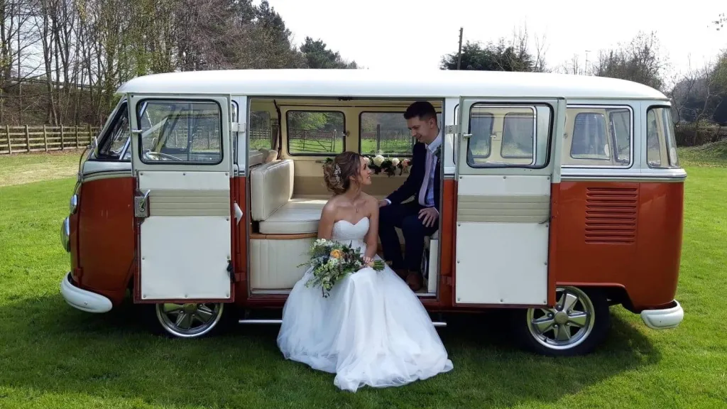 Classic VW Wedding Campervan for Hire in Nottinghamshire
