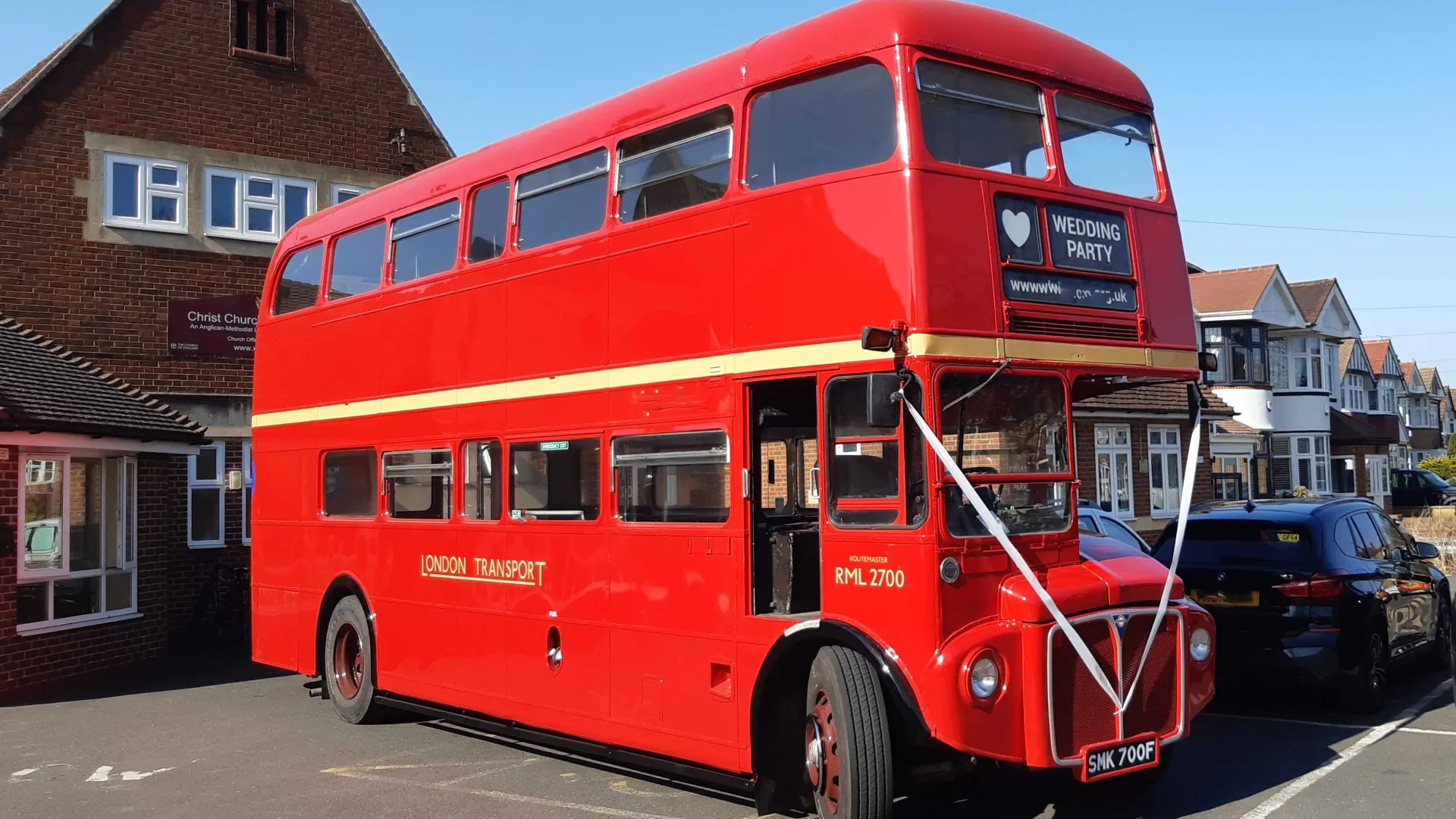 Iconic London Routemaster Bus for Weddings in Hertfordshire & London