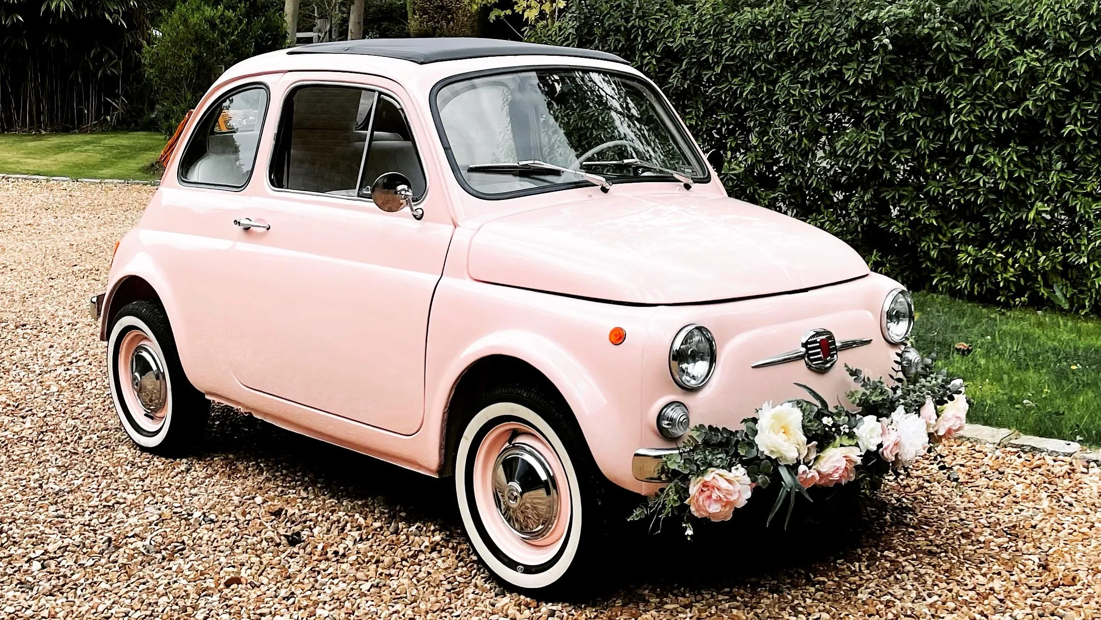 Classic Fiat 500 Wedding Car for Hire | Premier Carriage
