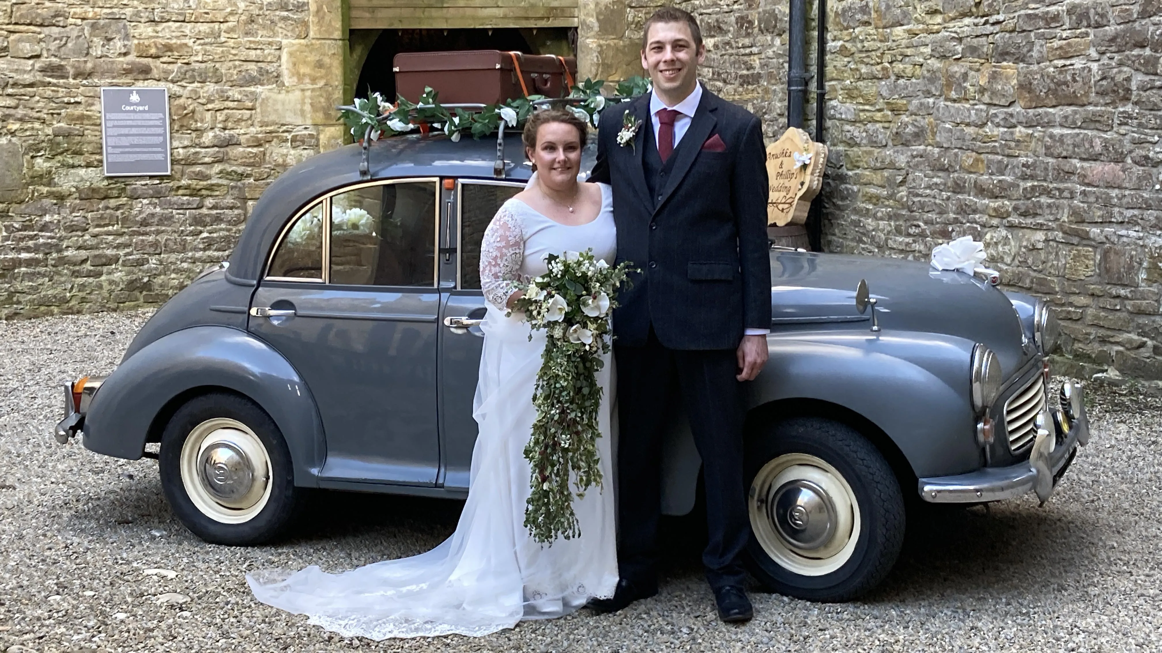 1960 Classic Vintage Grey Morris Minor | Premier Carriage