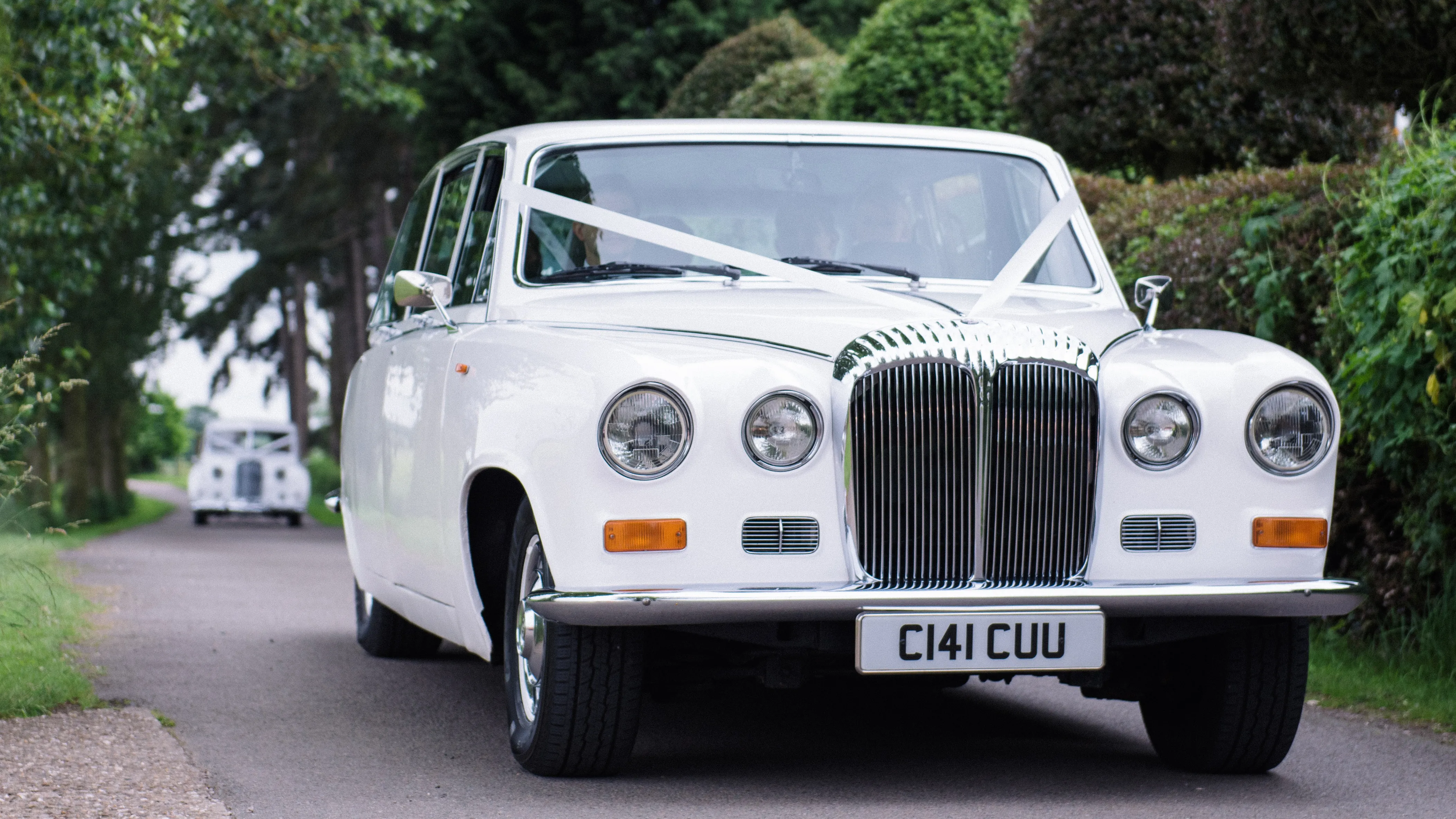 Classic 6-seats Daimler Limousine for Hire in Staffordshire