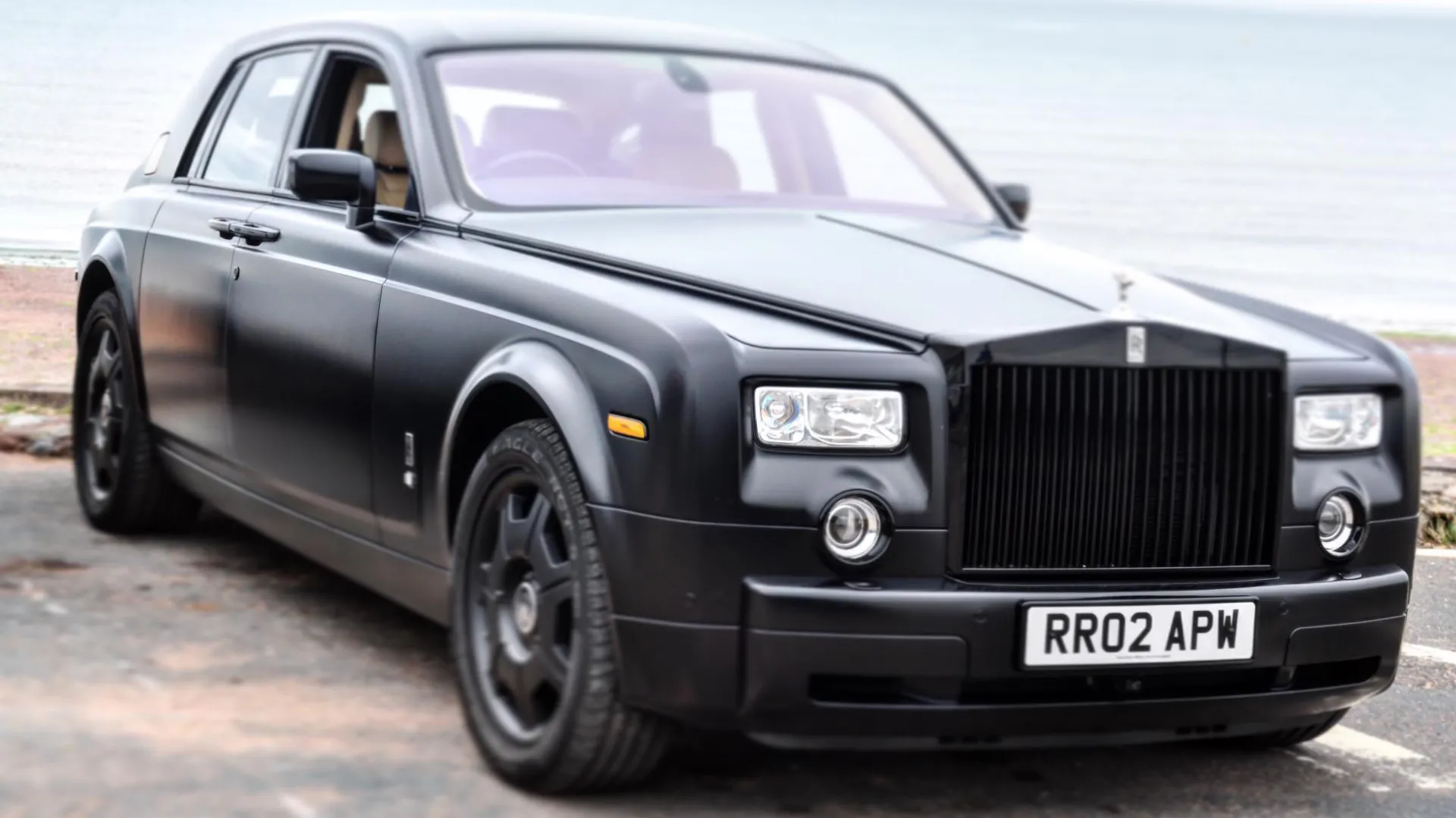 Luxury Matt Black Rolls-Royce Phantom | Premier Carriage