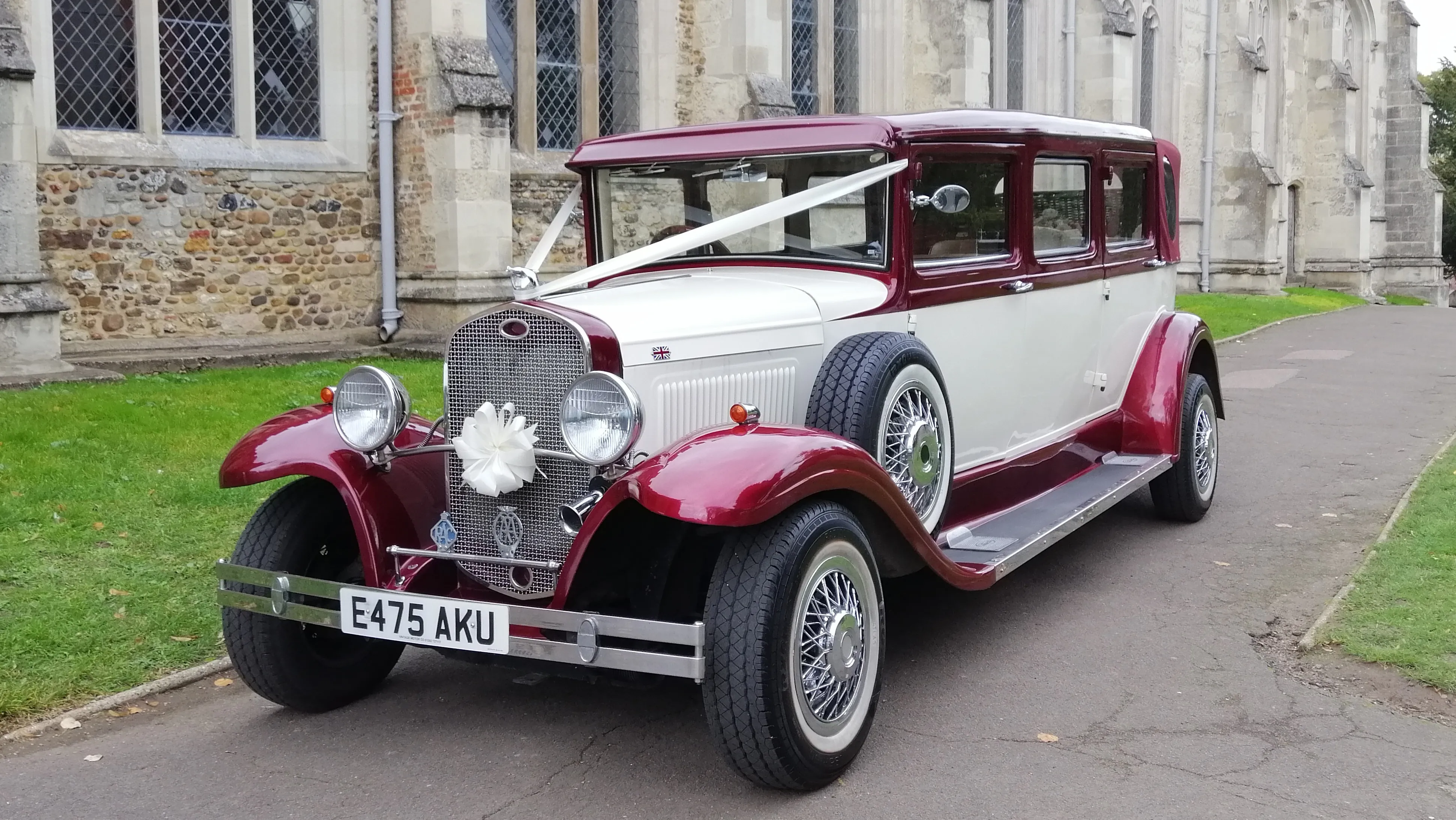 1930s Vintage Style Bramwith Limousine for Hire in Hertford