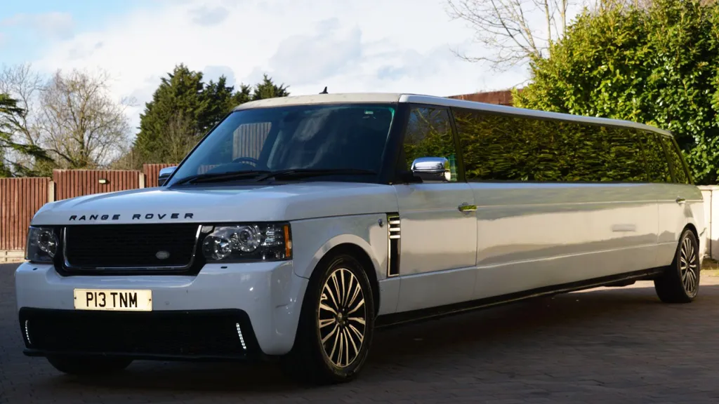 Stretched 8-seat Range Rover Limousine for Hire