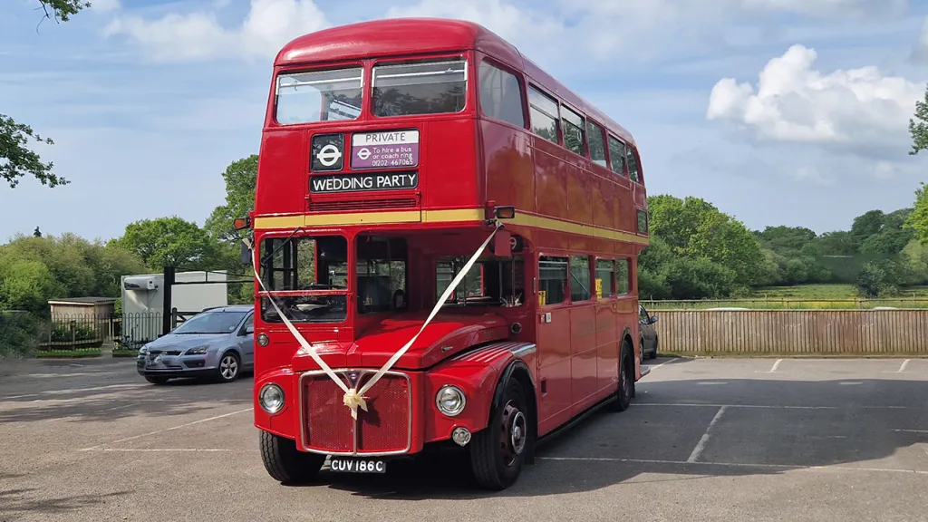 London Routemaster Wedding Bus Hire Bournemouth, Dorset