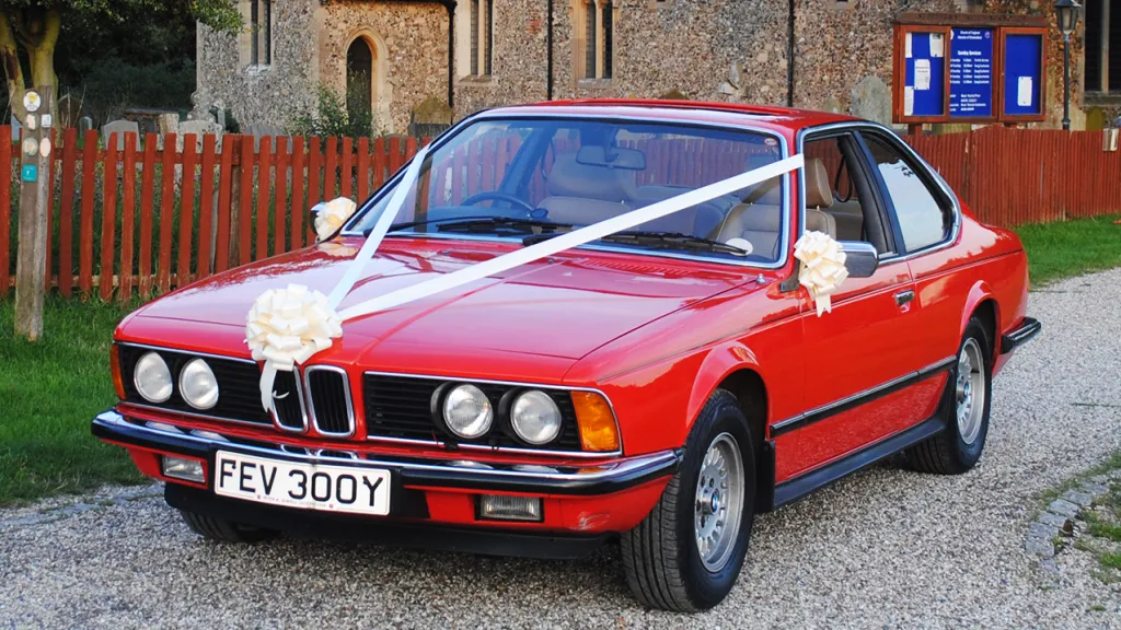 Classic 1980's BMW 628 CSi