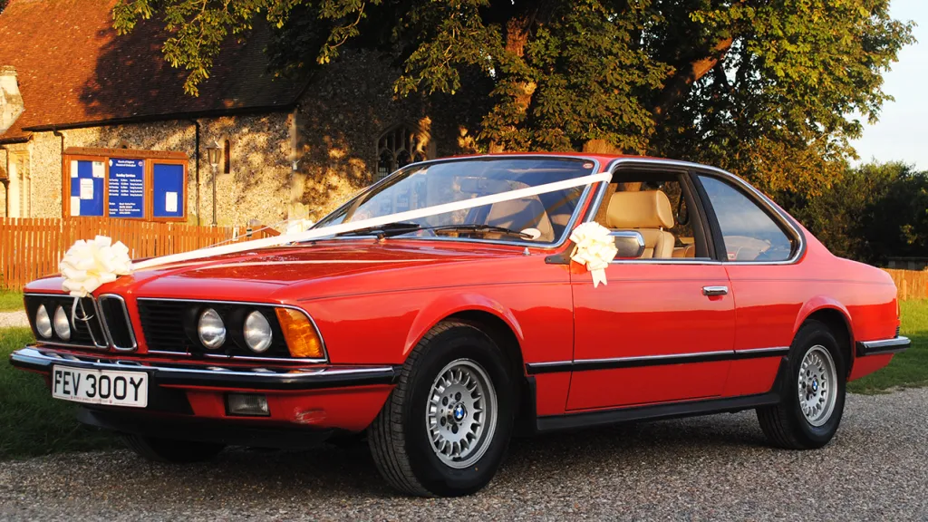 Classic 1980's BMW 628 CSi